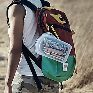 Stasher Silicone Reusable Storage Bag, Go Bag (Clear) | Food Meal Prep Storage Container | Lunch, Travel, Makeup, Gym Bag | Freezer, Oven, Microwave, Dishwasher Safe, Leakproof