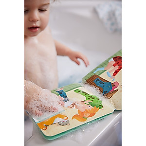 HABA Paul & Pia - Magic Bath Book - Wipe with Warm Water and The Muddy Pages Come Clean