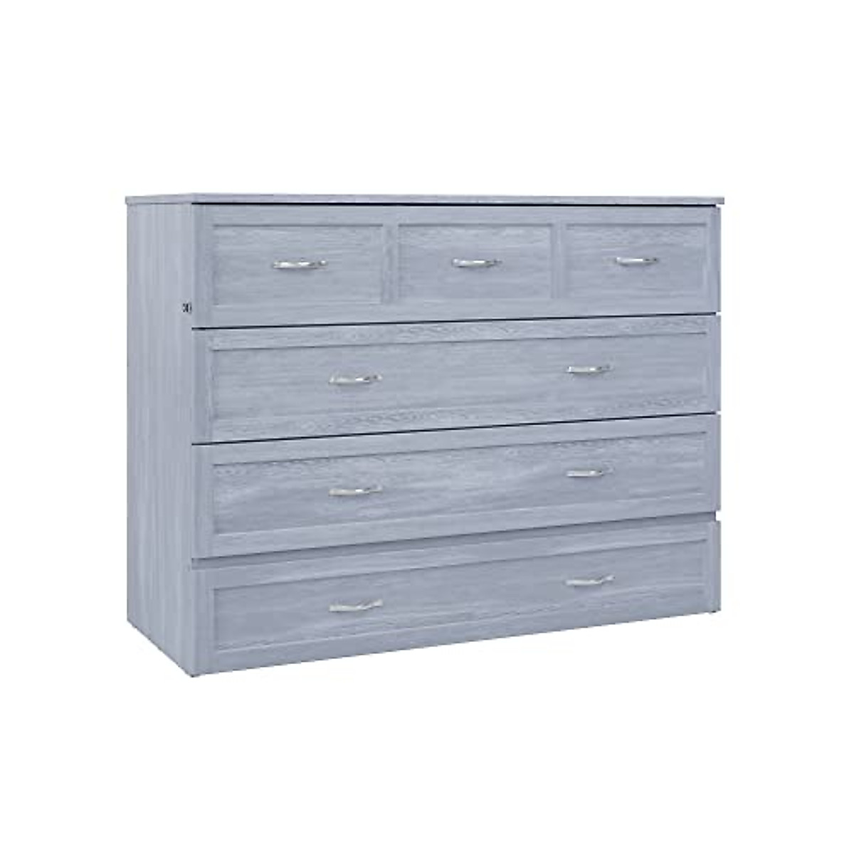 AFI,Northfield Murphy Bed Chest, Full, Driftwood