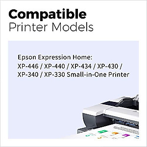 MYCARTRIDGE Remanufactured Ink Cartridge Replacement for Epson 288XL 288 XL (2 Black 1 Cyan 1 Magenta 1 Yellow, 5-Pack) Fit for Expression XP-440 XP-446 XP-330 XP-340 XP-430 XP-434 Printer