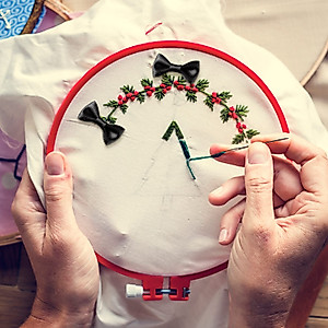 Dingion 100 Pieces Mini Satin Ribbon Black Bow Tie Wedding Flower Bows Soft Vintage Bows Bowknot for Treat Gift Wrapping Crafts Sewing Scrapbook Baby Shower Wedding Christmas Party Dress Hair