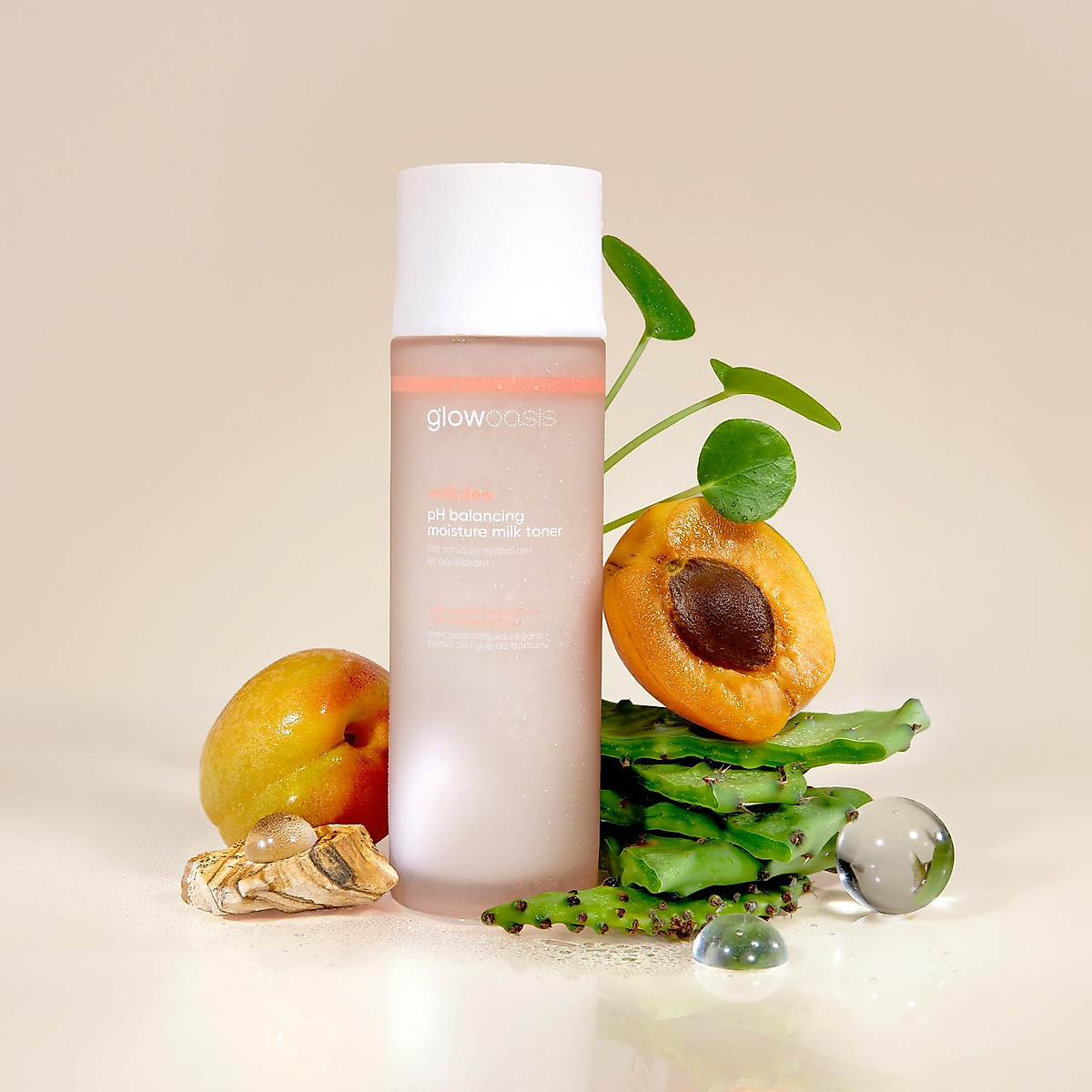 glowoasis Milkdew pH Balancing Skin Care Toner | 2-in-1 Moisturizing Skincare Toner |Hydrating Toner for Face | Facial Skin Care Products| Vegan Face Toner for Women & Men