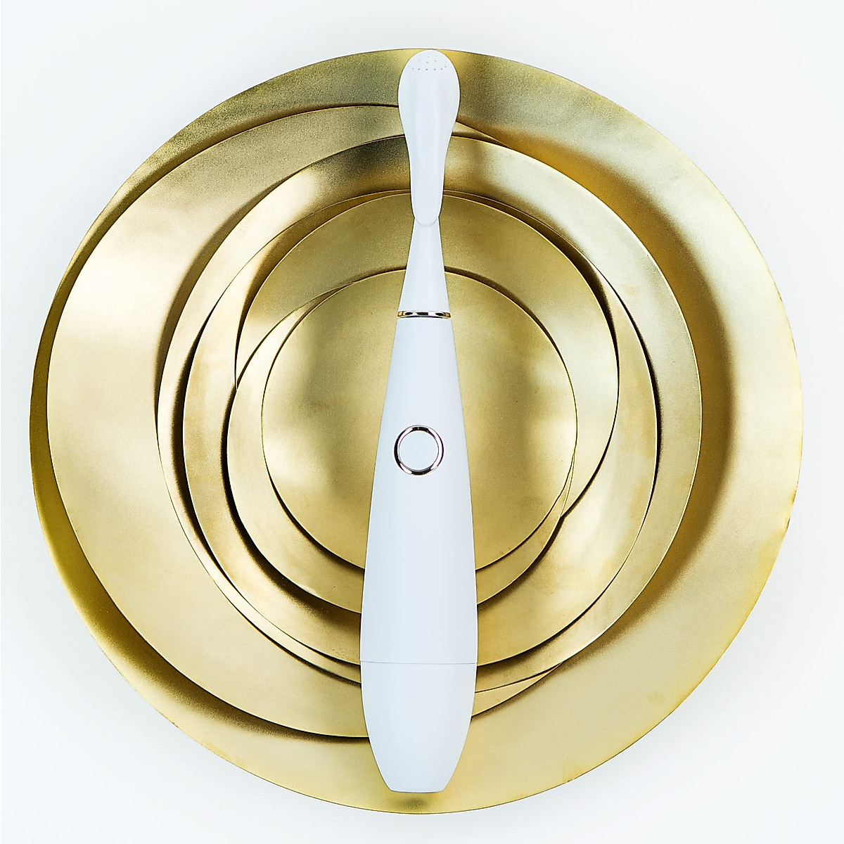 Apa Clean Sonic Toothbrush in Pure White | Timed Interval Brushing | Three Modes | Long-Life Battery | Includes 2 Brush Heads