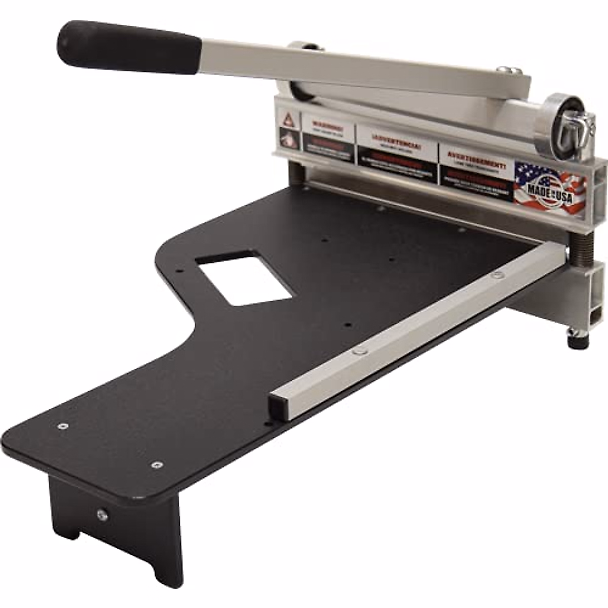 MARSHALLTOWN Ultra-Lite Flooring Cutter 13", Cuts Vinyl Plank, Laminate, Engineered Hardwood, Siding, and More - Honing Stone Included, Made in the USA