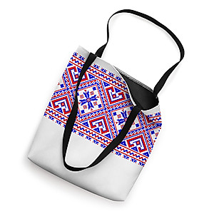 Thread Embroidery - Ancient Ukrainian Embroidered Tote Bag