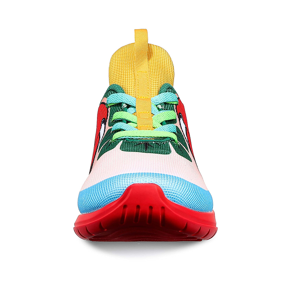 Soulsfeng Running Shoes for Men Breathable Lightweight Non Slip Sports Shoe Flamingoes Sneaker Mens Size 10