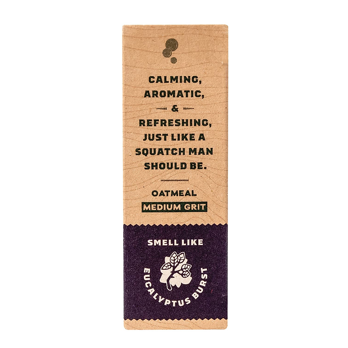 Dr. Squatch All Natural Bar Soap for Men with Medium Grit, Eucalyptus