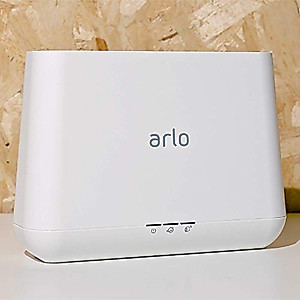 Arlo Base Station - Arlo Certified Accessory - Build Out Your Arlo Kit, Works with Pro, Pro 2 Cameras, White - VMB4000