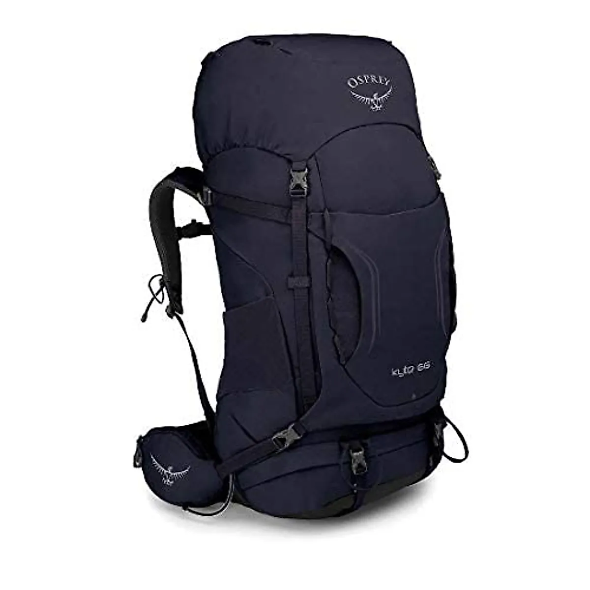 Osprey Women's Kyte 66 Backpacking Backpack, Mulberry Purple, Small/Medium