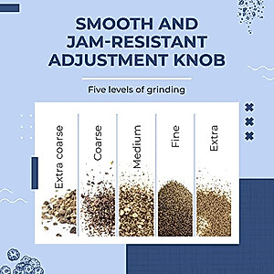 Salt and Pepper Grinder Set - 2 Pack - Pepper Mill, Salt Grinder, Refillable, Pepper Mill Grinder, Tall Glass Salt Pepper Grinder, Salt Pepper Grinder Set, Salt Pepper Set, Black Pepper Grinder