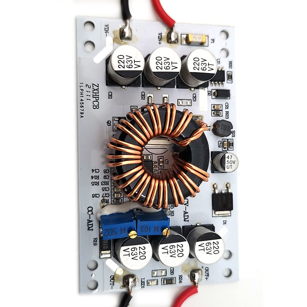 DEVMO 600W Constant Current Boost Converter DC to DC 10V-60V to 12-60V Output Step-up Transformer Module Power Supply Driver Max 10A