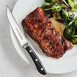 Tramontina Cutlery Knife Set with Hardwood Counter Block Forged-Contemporary 14 Piece, 80008/547DS