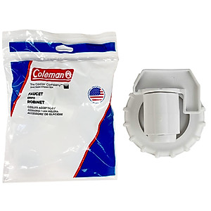 Coleman Water Carrier Jug Replacement Faucet Assy (5-Gallon, Blue)