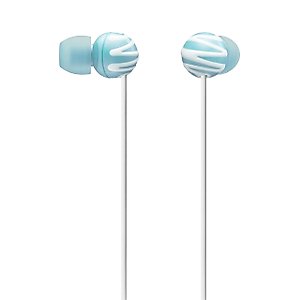 Sony MDR-EX25LP/BLU Earbuds, Blue