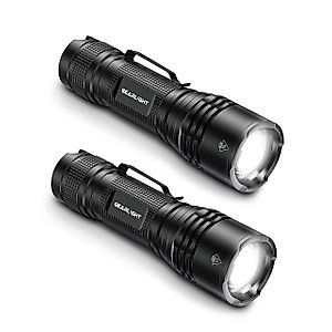 GearLight LED Tactical Flashlights High Lumens - Mini Flashlights for EDC Carry - Compact Powerful Emergency Flashlights Made from Military-Grade Aluminum - Drop Resistant and Water Resistant