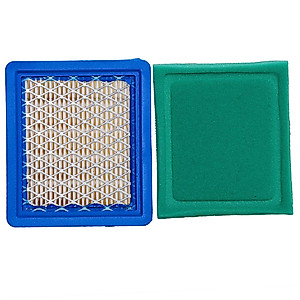 HIFROM 36046 Air Filter with 36634 Pre Filter Replacement for Tecumseh Oh95 Oh195 Ohh50 Ohh55 Ohh60 Ohh65 Vlv50 Vlv55 Vlv60 Vlv66 Vlv126 4 5.5 Hp Engines
