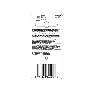 Duracell Silver Oxide Battery 1.5 Volt 303/357/76, 1 Each