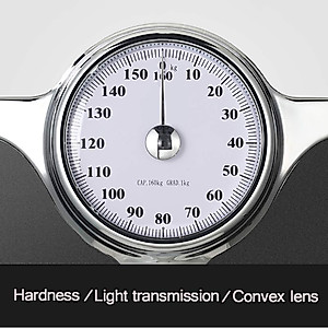 Scales for Body Weight, High Accuracy Modern Mechanical Dial Scale, Analog Bath Scale, with Non-Skid Surface