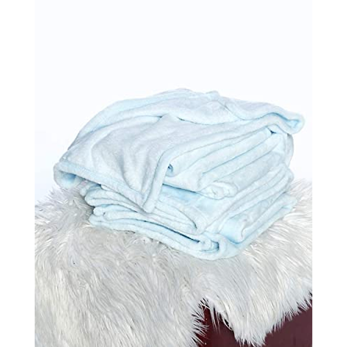 COLORCOMMALL Personalized Custom Throw Blanket - 30x40 Inch Fleece Minky Customized Photo Design Text Logo Name Picture Gift for Halloween Family Friends Kids Baby Dogs Pets (BKM3040, 30"x40")