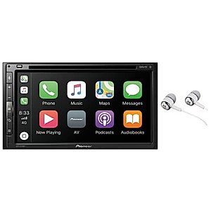 Pioneer 7" WVGA Display, Apple CarPlay, Android Auto, Built-in Bluetooth, AppRadio Mode, Pandora, Spotify, MIXTRAX, USB/AUX Digital Multimedia Video Receiver