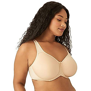 Wacoal womens Basic Beauty Contour T-shirt bras, Sand, 36DDD US