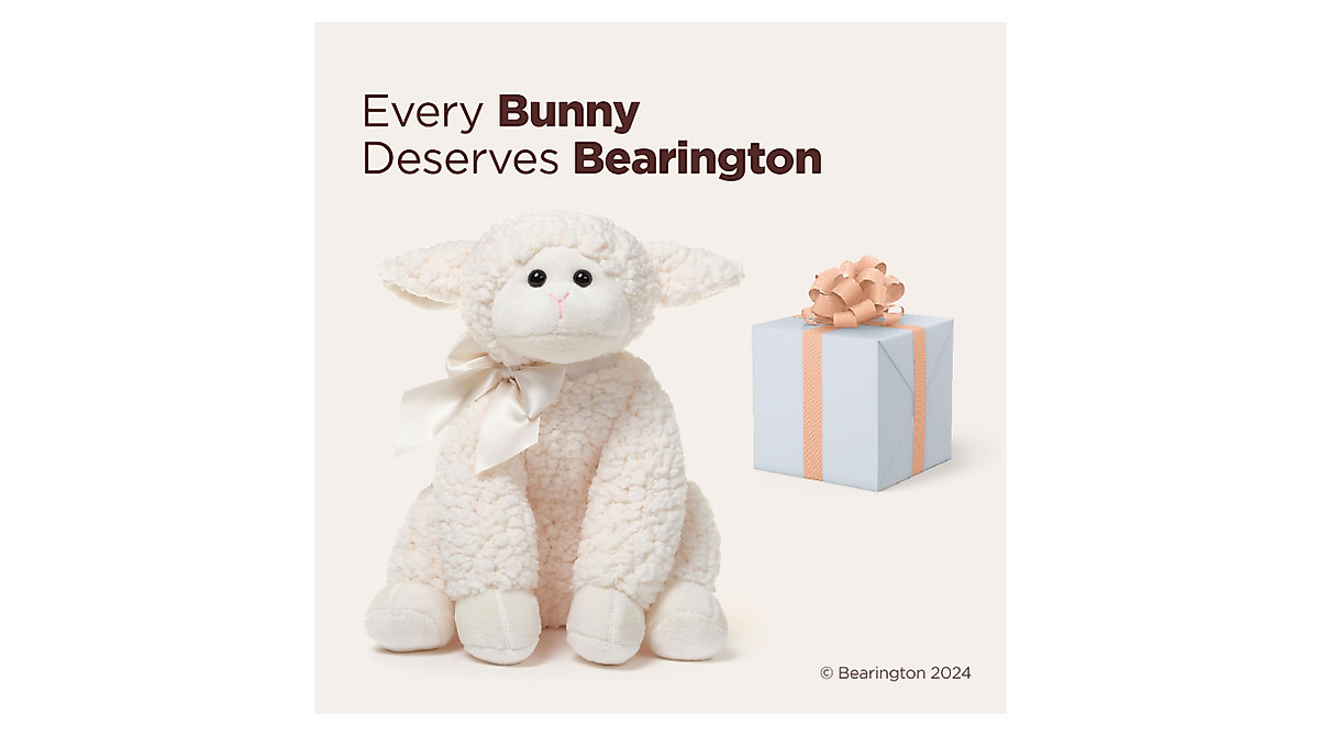 Bearington Baby Lamby Lullaby Musical Plush Toy - Soft & Engaging for ...
