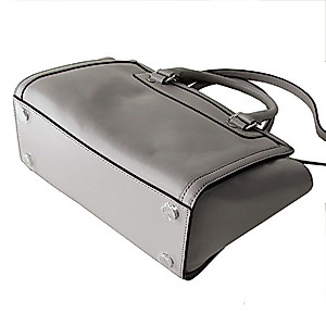 MICHAEL Michael Kors Selma Micro Stud Satchel, Color Pearl Grey