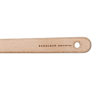 REDECKER Extra Long Beechwood Bath Brush - Natural Pig Bristle Body Brush for Showering, Back Scrubbing, Exfoliating, Dry Brushing and Lymphatic Drainage - Perfect for Hard-to-Reach Areas