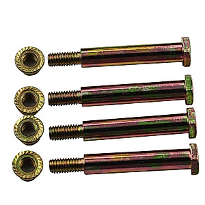 Antanker Lawn Mower Deck Wheels 753-04856A Fits for Cub Cadet RZT50 RZT54 LT1050 734-3058 Deck Rollers Gauge Wheel Replace for Craftsman Husq JD AM116299 M111489 4 Packs