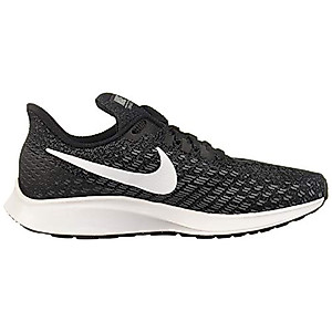 NIKE Women's Low-Top Sneakers, Multicolour Black White Gunsmoke Oil Grey 001, 8.5 us