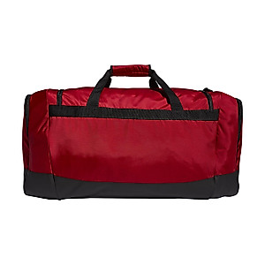 adidas Unisex Defender 4 Large Duffel Bag, Team Power Red, One Size