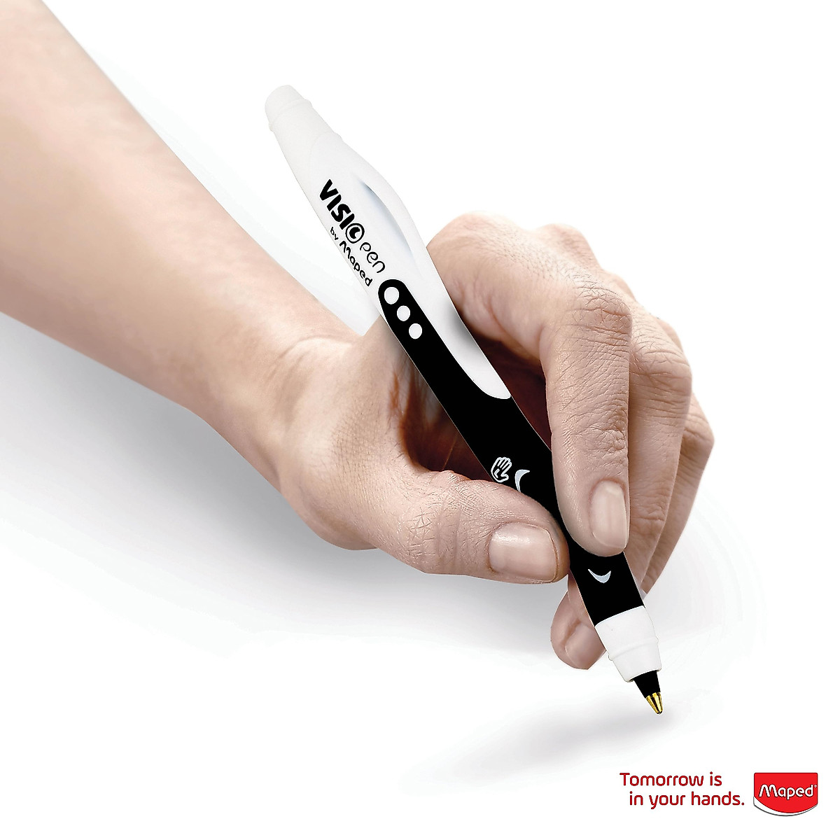 Maped Visio Left Handed Pens, Pack of 3, Assorted Colors (224324)