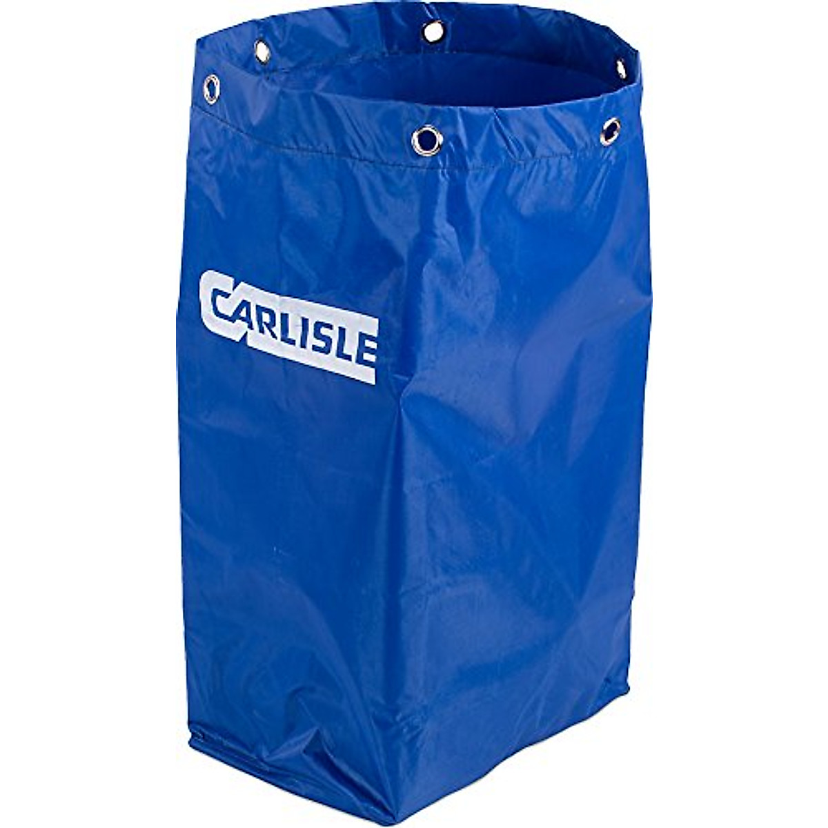 Carlisle FoodService Products JC194614 Blue 25 Gallon Rip Stop Nylon Replacement Bag for JC1945 Janitorial Cart