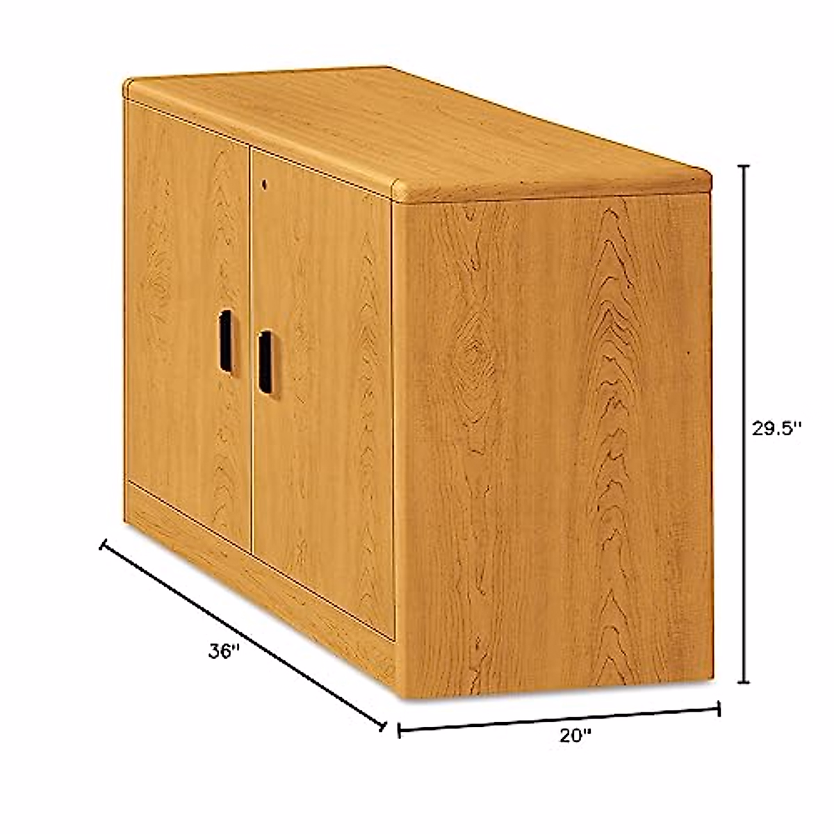HON 107291CC 10700 Series Locking Storage Cabinet, 36w x 20d x 29 1/2h, Harvest