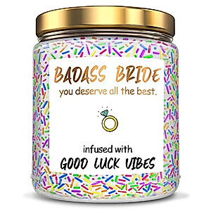 Gifts for The Bride Bridal Shower Gift for Bride to Be Christmas Soy Candle Gift for Best Friends, Sister Bachelorette Gifts for Bride Wedding Gifts Engagement Gifts for Couples Scented Candles