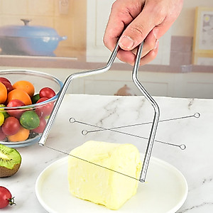 12 Pcs Cheese Slicer Wire Replacement Cheese Cutter Wire for Cheese Cutting，5-11/16 Inch cheese slicer wire replacement cutter kit