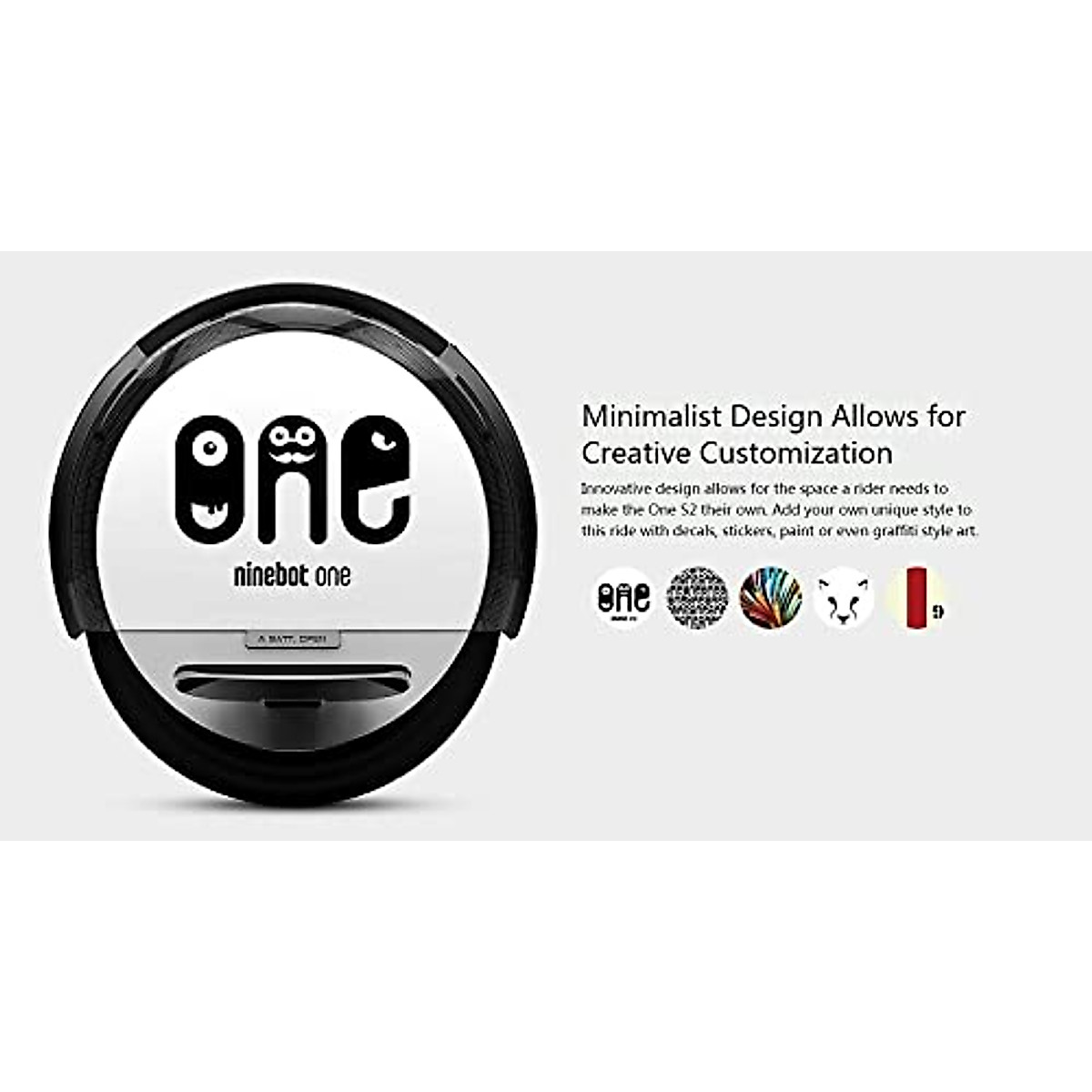 CYBERBOT 9bot One A1 Electric Unicycle Self Balancing Single Battery 155WH, Portable For Beginner, Lightweight, Cool Outdoor Sports, For Fun and Commuting