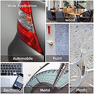 LotFancy Mouse Detail Sander Sandpaper, 70PCS 40 60 80 120 180 240 320 Assorted Grit Sanding Pads Sheets, 140mm, 6 Holes, Hook and Loop Backing