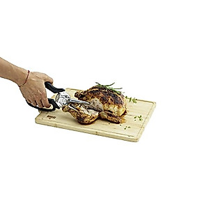 Kuhn Rikon 20249 3-in-1 Snips Kitchen Shears, 9", Black