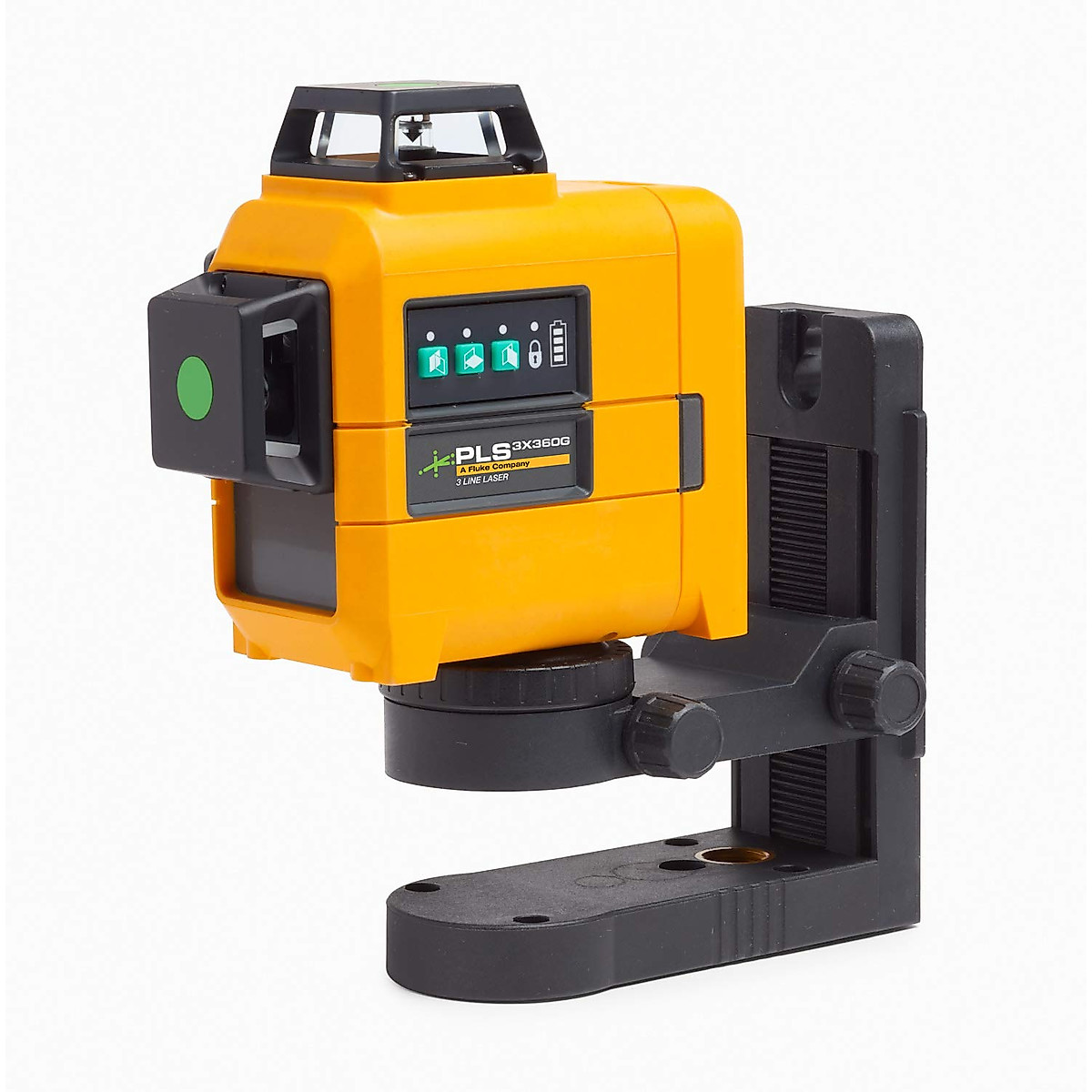 Pacific Laser Systems PLS 3X360G KIT Green line laser level kit w/RBP5, Case, and L-Bracket