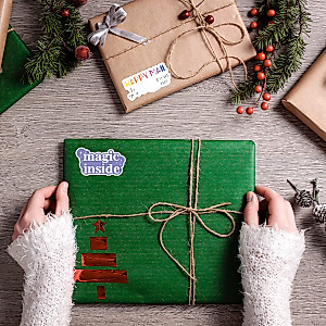 Muminglong 1.5 Inch Magic Inside Sticker,Thank You Sticker, Small Business, Handmade Sticker,Packaging Sticker, 500 PCS