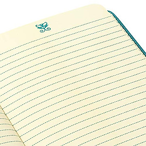 Hallmark Soft Cover Journal with Lined Pages (Scroll Bird, Teal) (5HWJ6935)