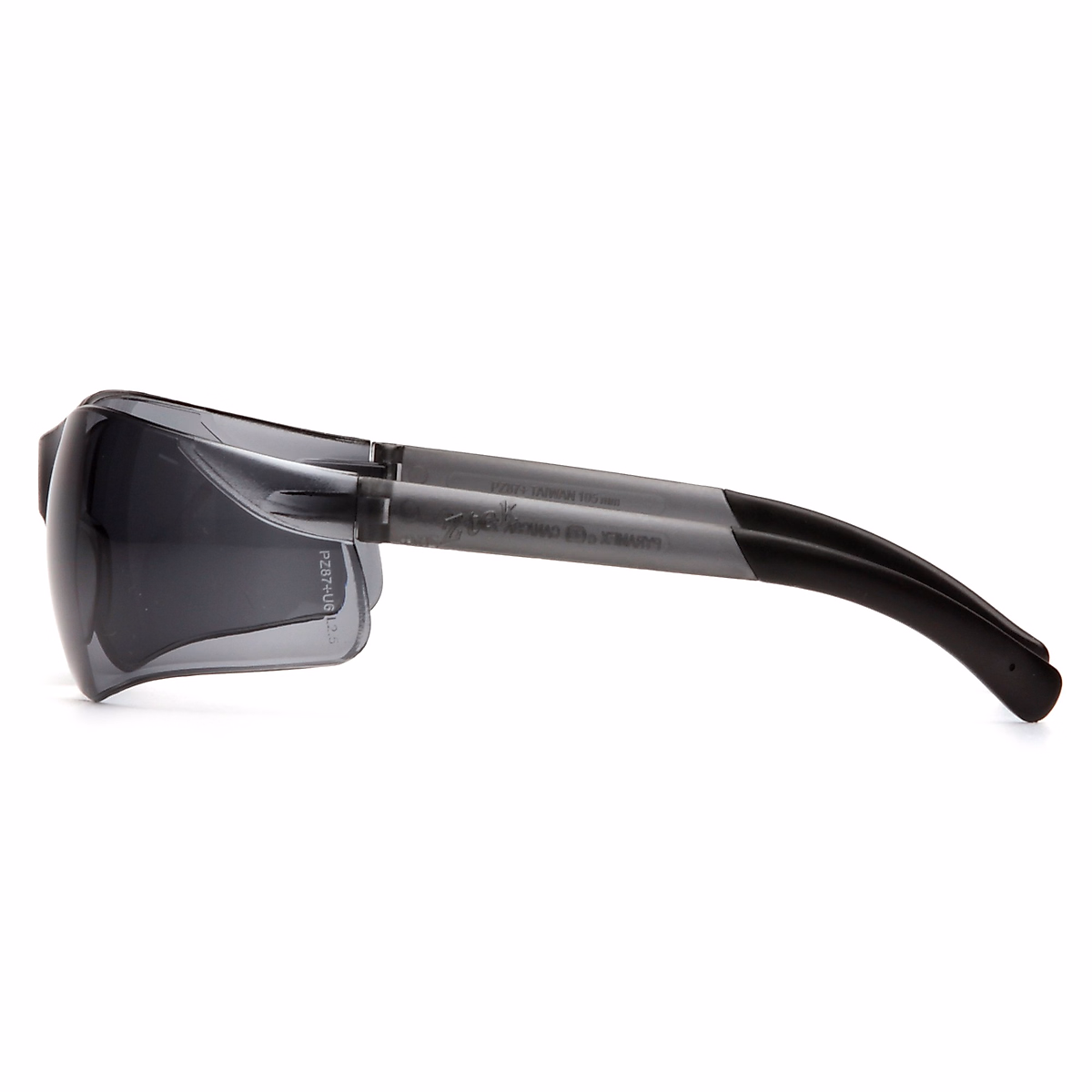 (12 Pair) Pyramex Ztek Glasses Gray Frame/Gray Anti-Fog Lens (S2520ST)