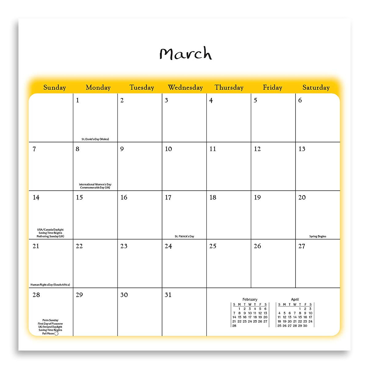 Blue Mountain Arts 2021 Wall Calendar "Guiding Lights" 12 x 12 in. 12-Month Hanging Wall Calendar Is a Great Way to Wish Someone a Wonderful Year, by Douglas Pagels