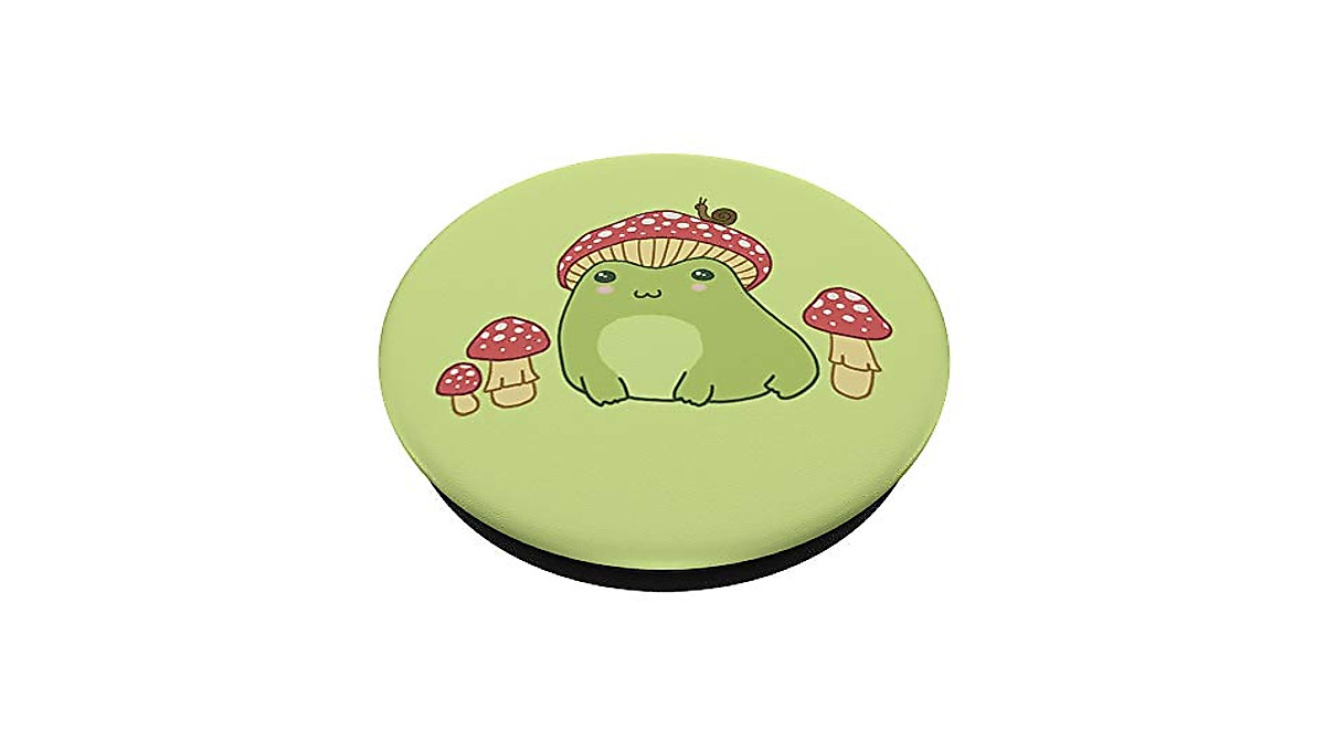 Cottagecore Frog PopGrip - Swappable Design