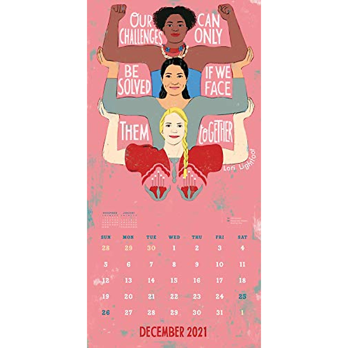 The Future Is Female Wall Calendar 2021: A Year of Art and Activism