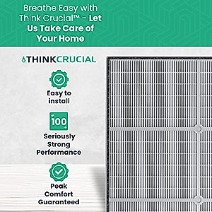 1 HEPA Kenmore Air Purifier Filter, Fits Kenmore models 83200, 83202 (Progressive 335), 83230, 83354, 83355 & 295 Series, Compare to Part # 83375 & 83376, Designed & Engineered by Crucial Air