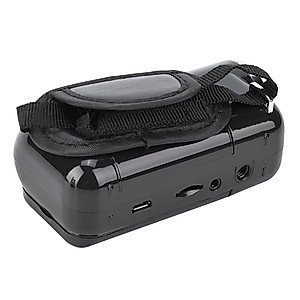 Portable Children DV Camera 16X Digital High Definition Camera with TFT LCD Screen Toy Camera Support Memory Card Children Toys (Black)