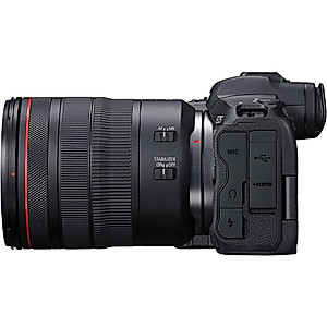 Canon EOS R5 Mirrorless Digital Camera with 24-105mm f/4L Lens Bundle with Advanced Accessories | 4147C013 |Canon eos r5