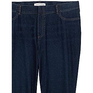 Amazon Essentials Women's Pull-On Knit Jegging (Available in Plus Size), Dark Wash, X-Large Short